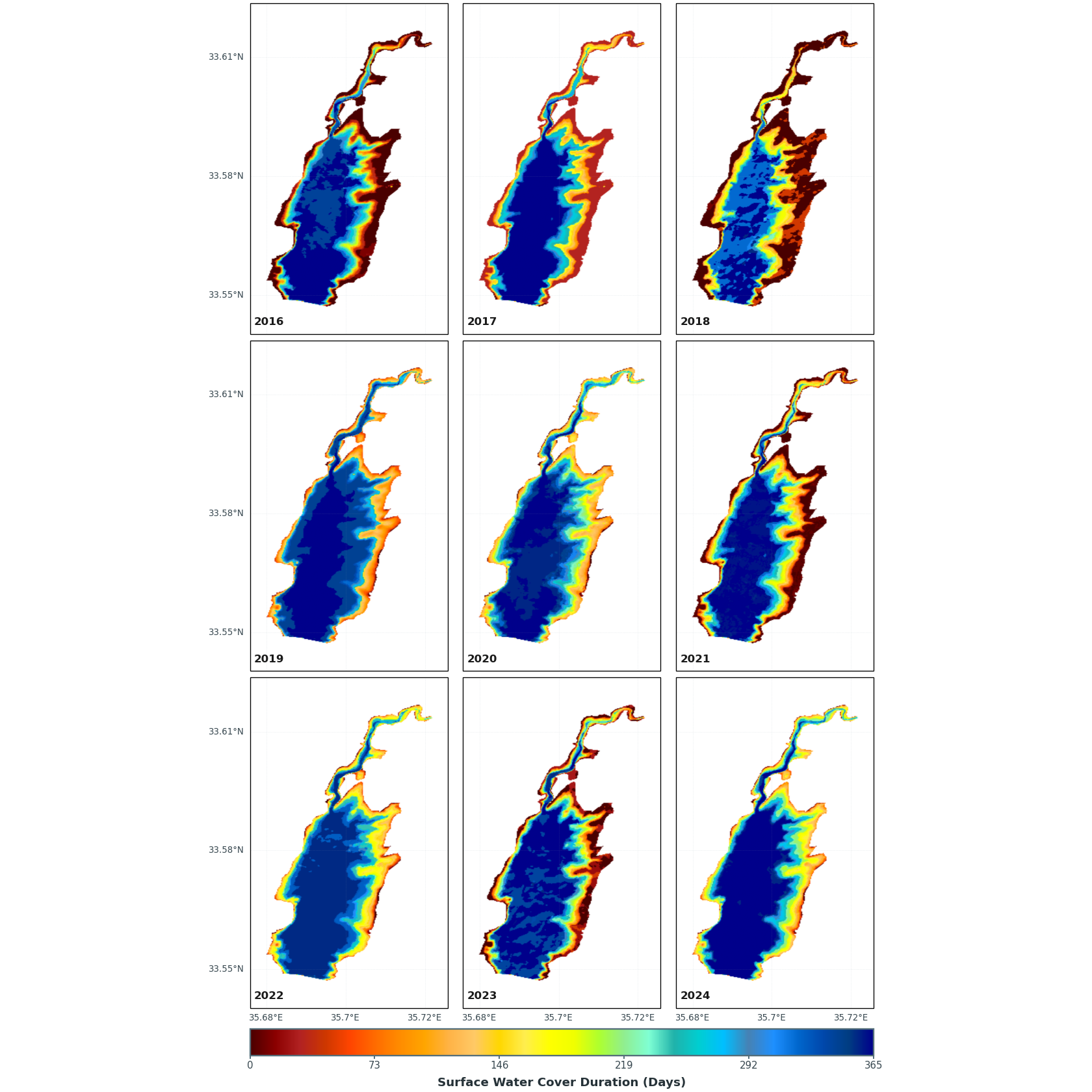 50 Years of Water Body Monitoring | GEOAI group